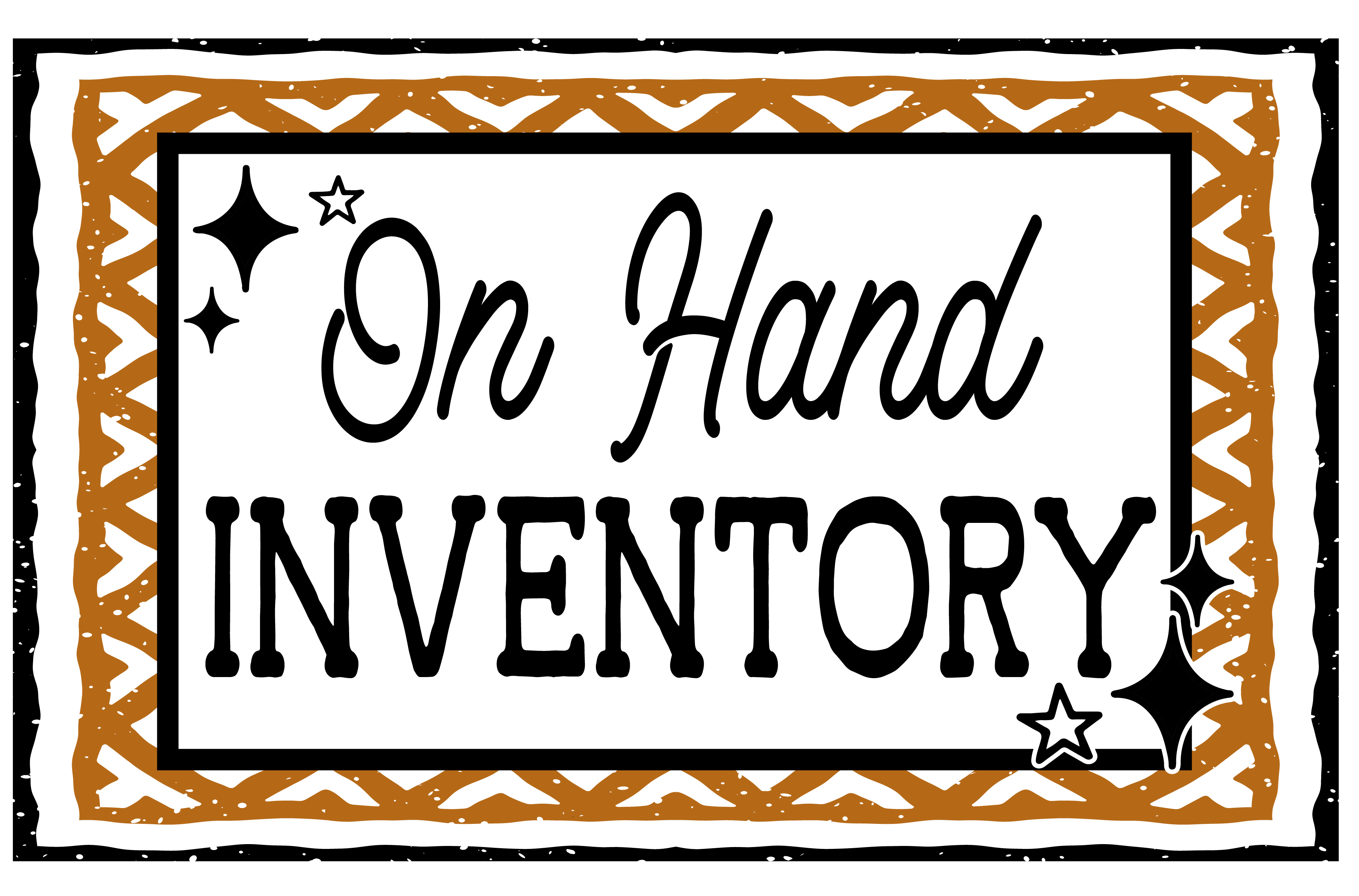 On Hand Inventory