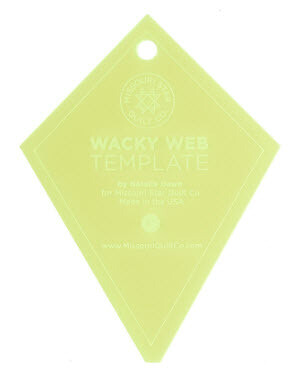 MSQC Periwinkle Template (Small) | QuiltingWithLori