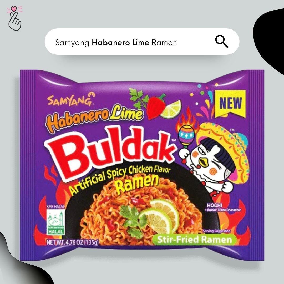 Samyang Habanero Lime [Single Packet]