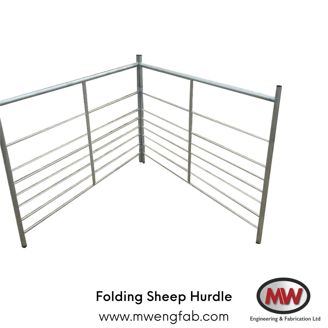 Folding Sheep Hurdle 97cm x 142cm x 6cm (H 4ft)