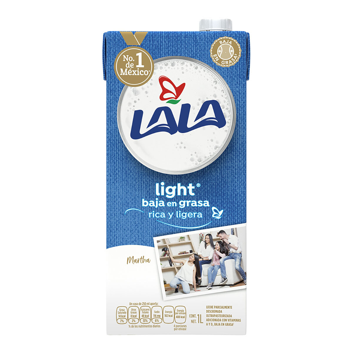Leche Lala light 1L