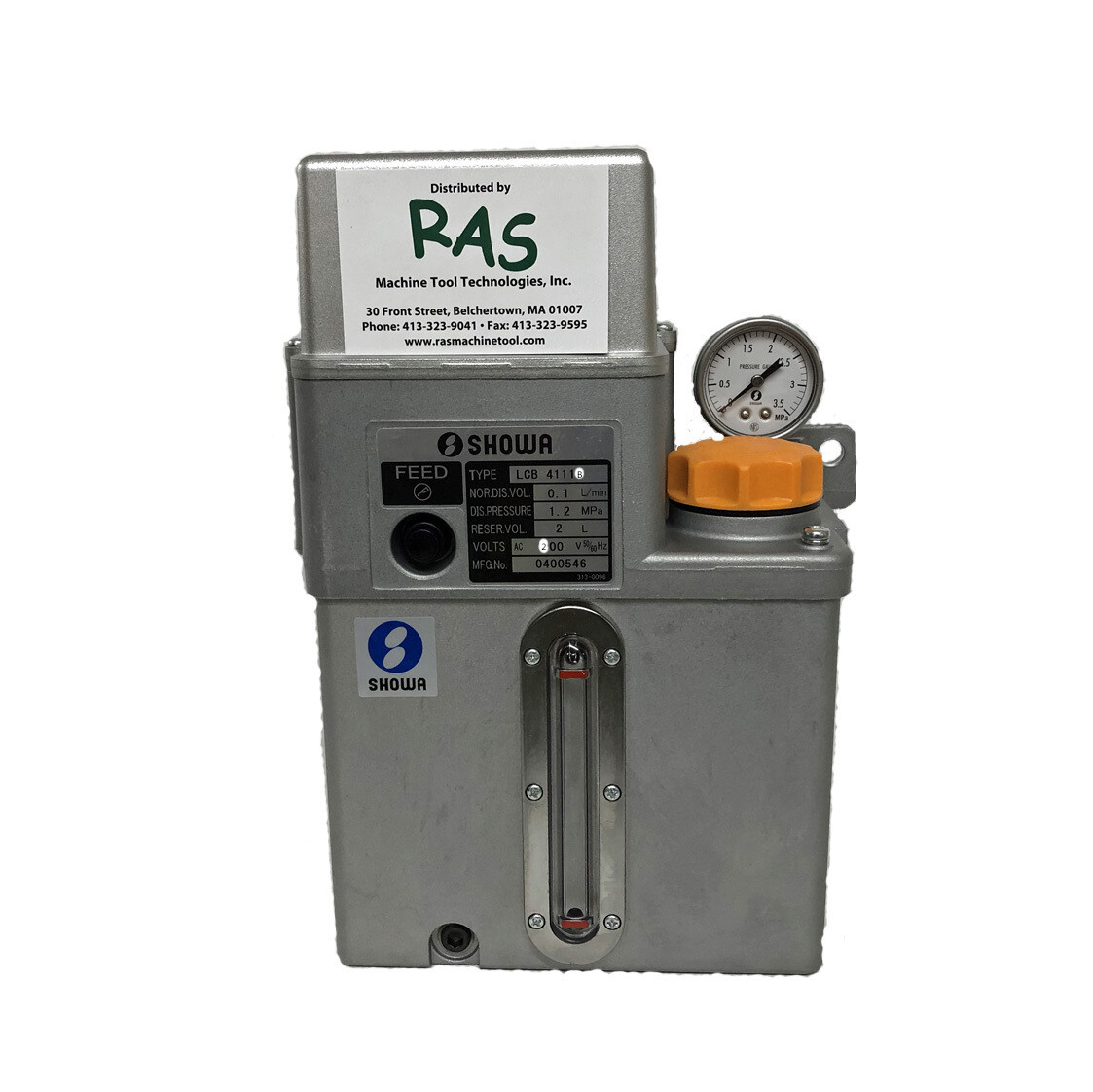 Showa Lubricator LCB4-111B - Store - RAS Machine Tool Technologies, Inc.
