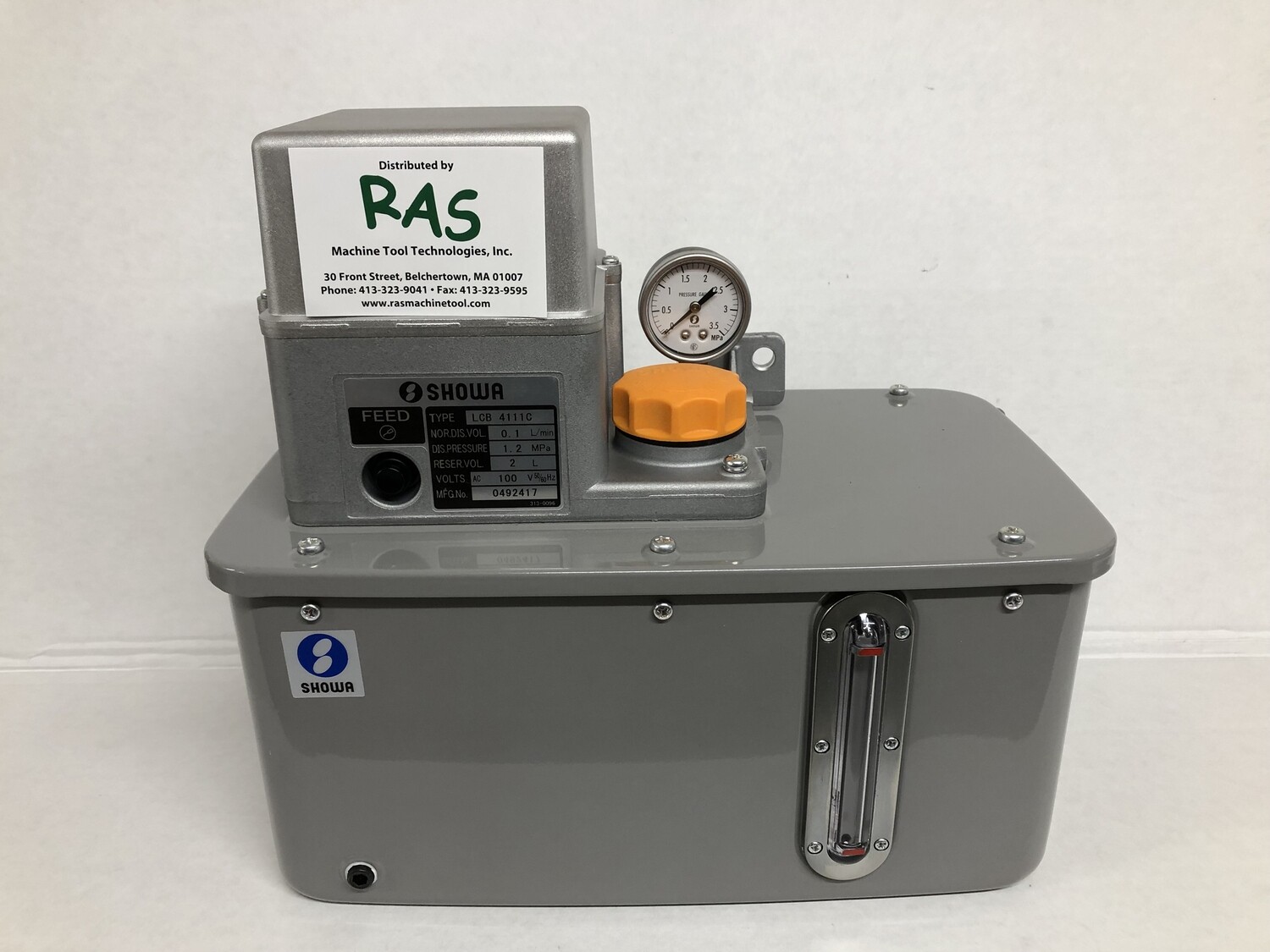 Showa Lubricator LCB4-111C-TY6P - Store - RAS Machine Tool Technologies ...