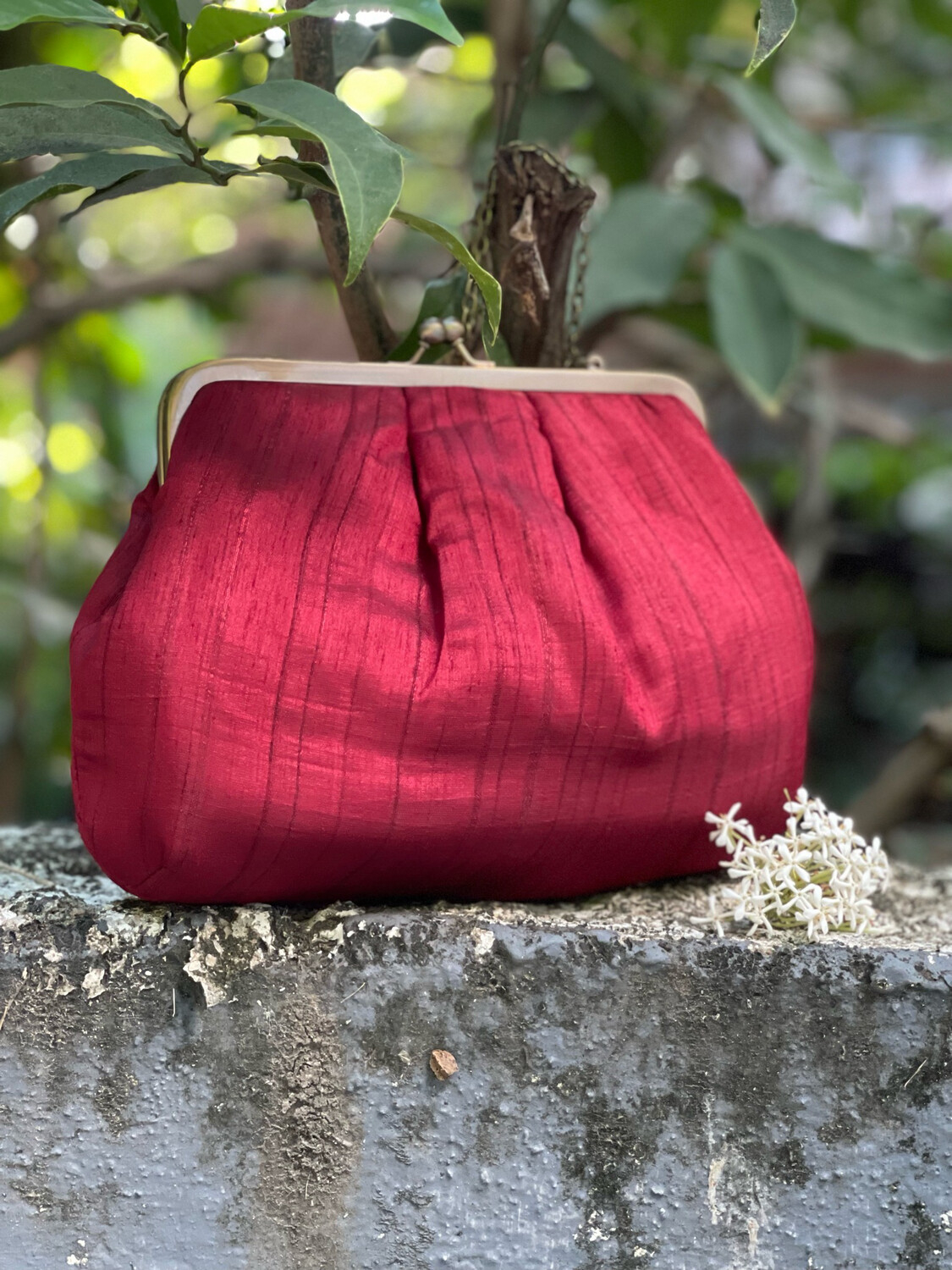 Maroon Money Purse