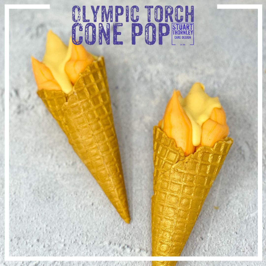Olympic Torch Cone Pop