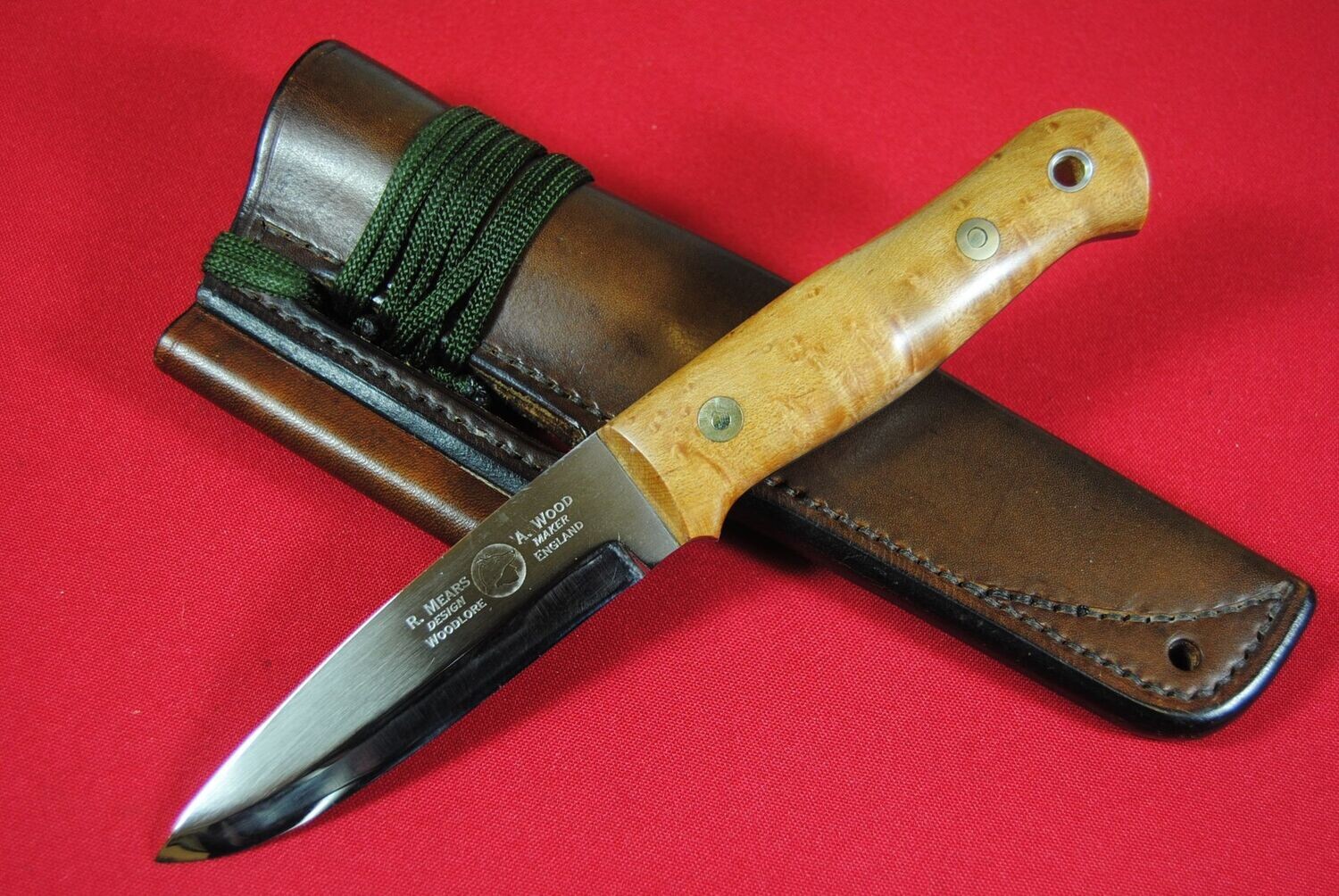 Alan Wood Original Woodlore Bushcraft Knife/ Designed by Ray Mears.
