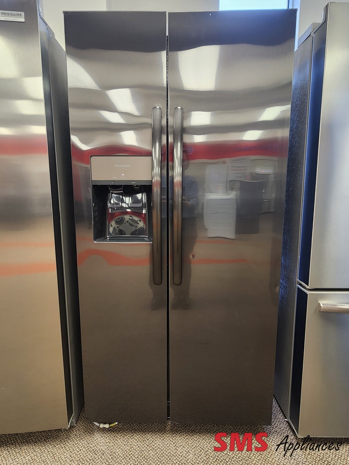 Open Box- Scratch & Dent Frigidaire 33" Side-by-Side Fridge FRSS2323AD