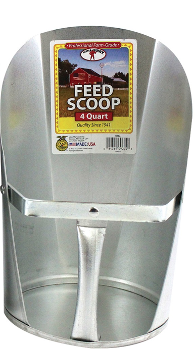 Little Giant Metal Feed Scoop 6 quart