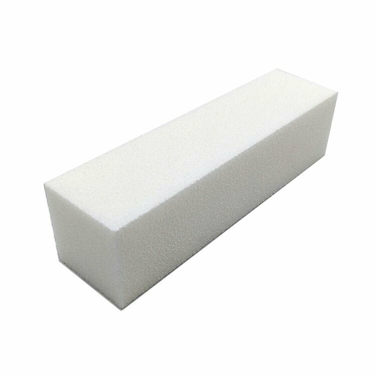 White buffer block