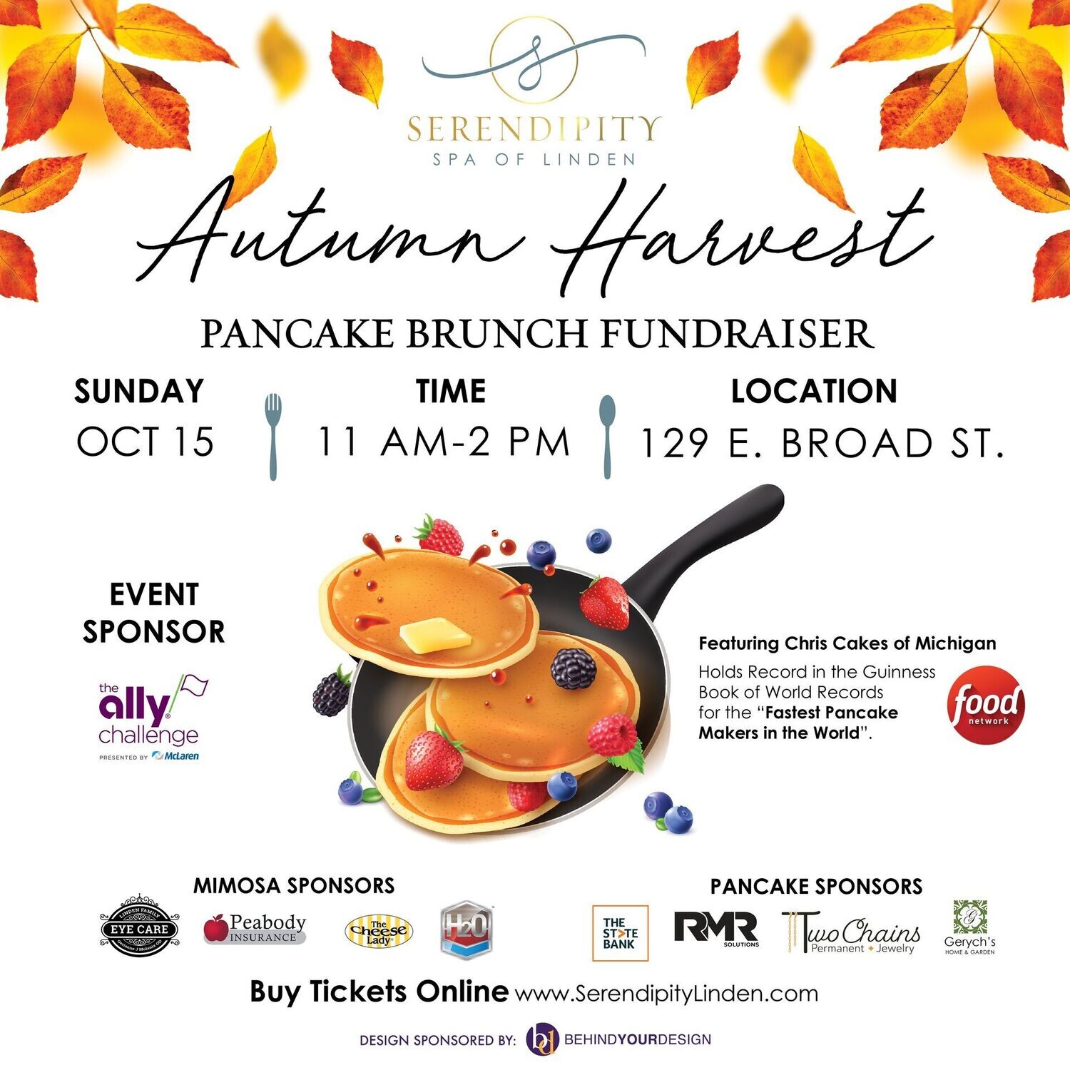 Autumn Harvest Pancake Breakfast Fundraiser (Digital Tickets)