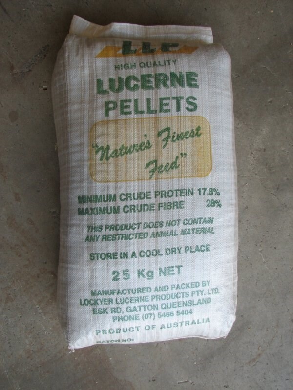 Lucerne Pellets for Horses 20kg