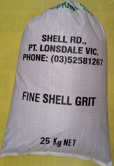 Poultry Shell Grit Fine 25kg