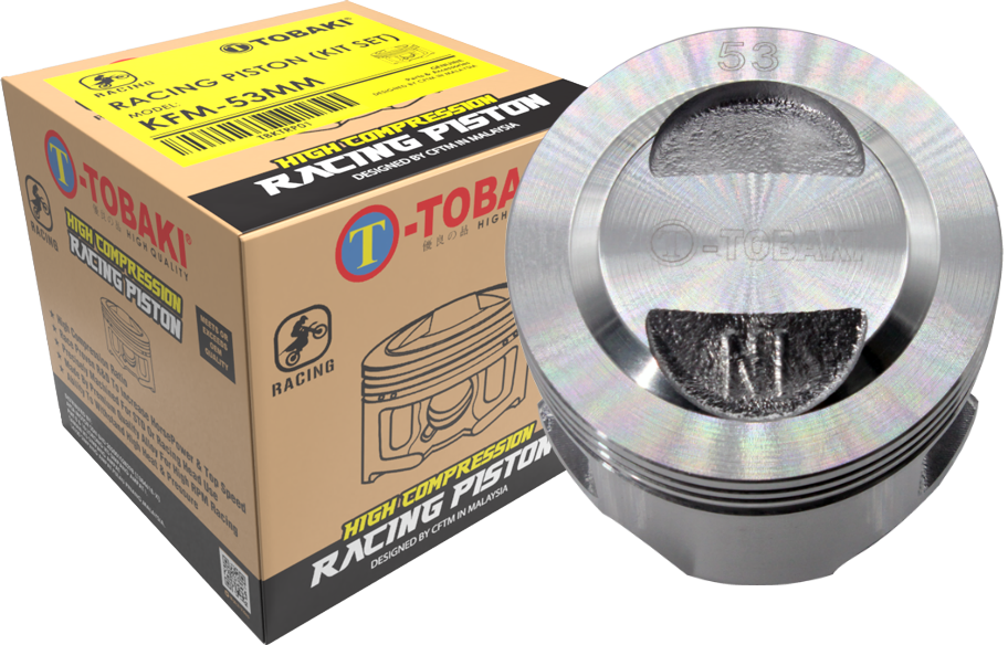 TOBAKI RACING HIGH COMPRESSION PISTON KIT
