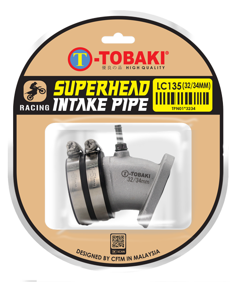 TOBAKI RACING INTAKE PIPE SUPERHEAD