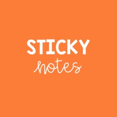 Math Sticky Notes Templates