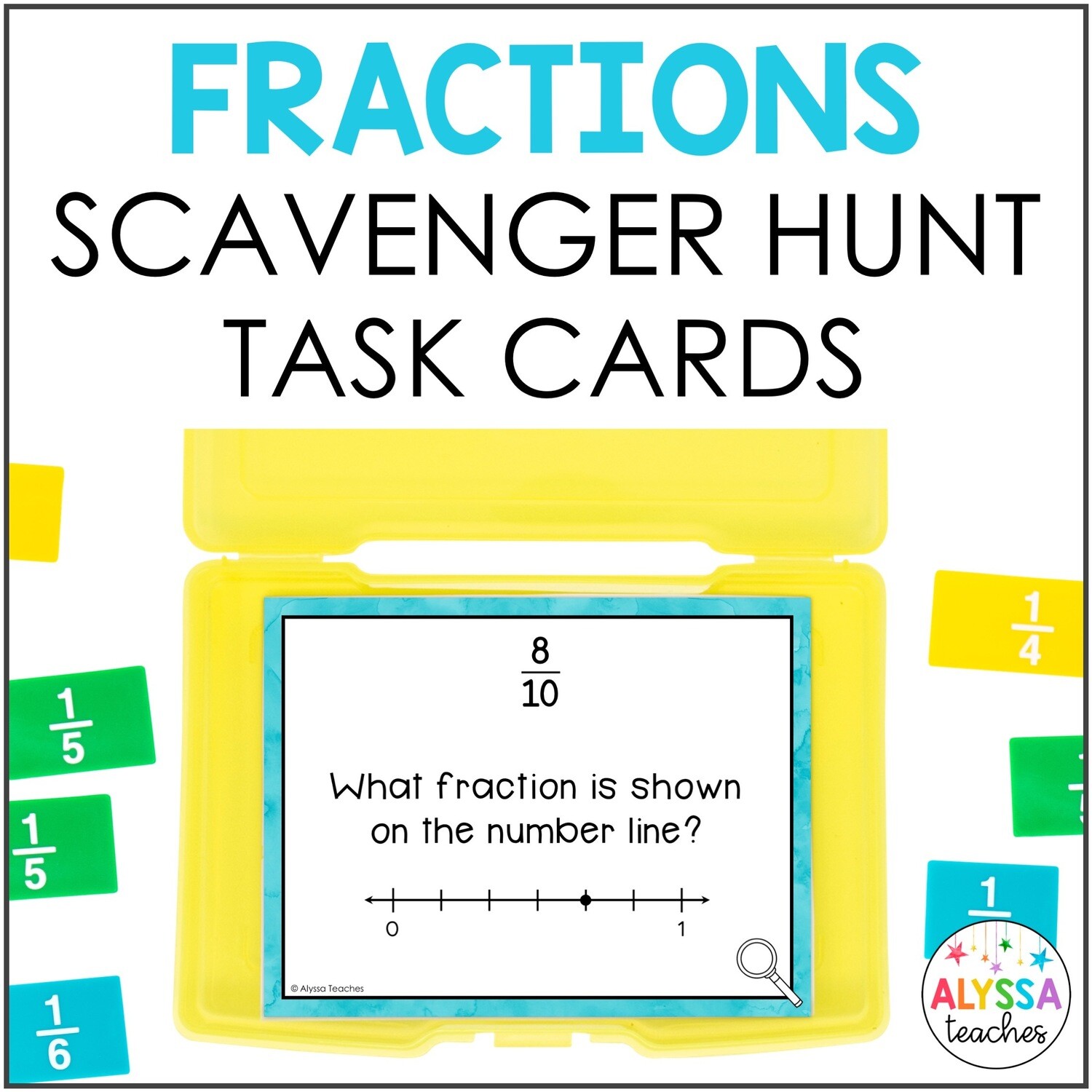 Place Value Scavenger Hunt Task Cards for 4th Grade
