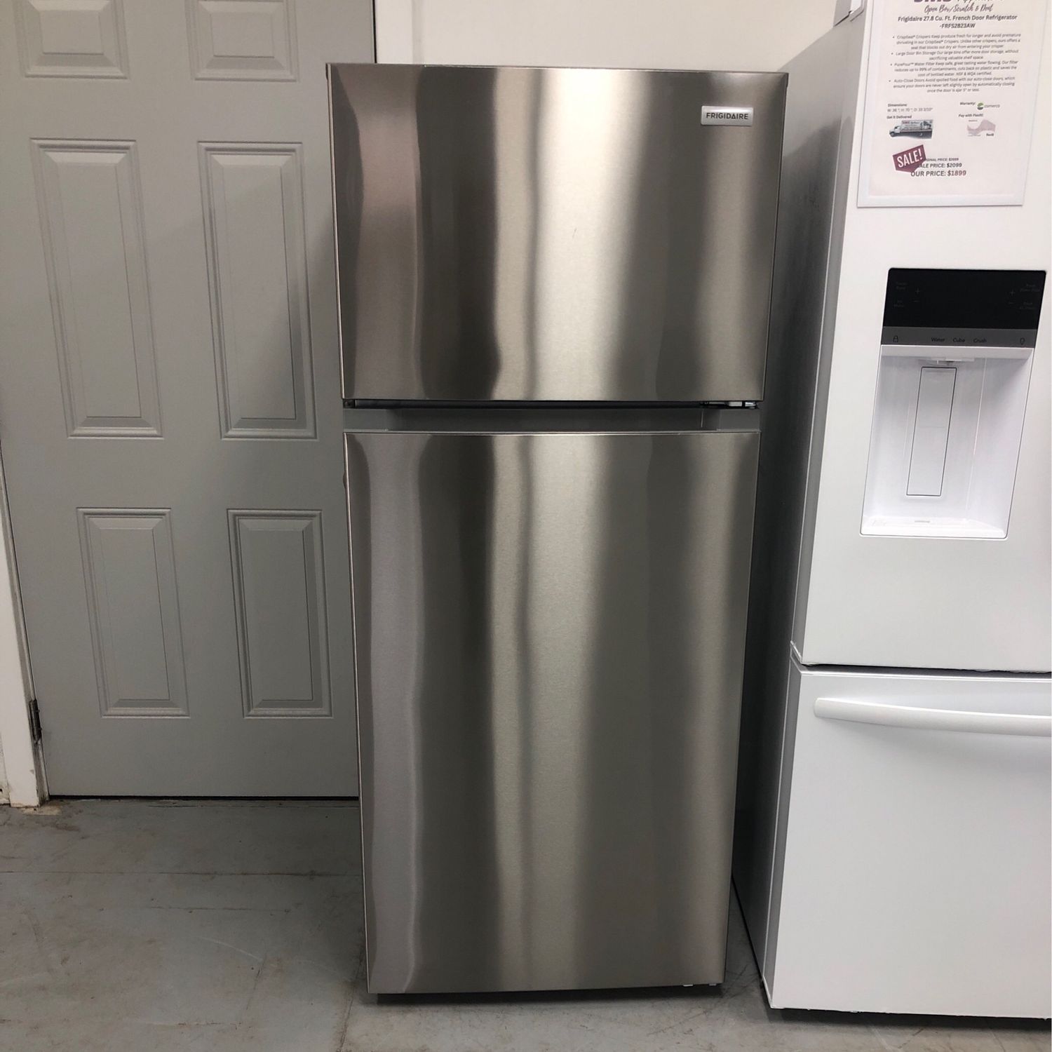 Open Box-Scratch and Dent Frigidaire 16.0 Cu.Ft Top-Freezer ...