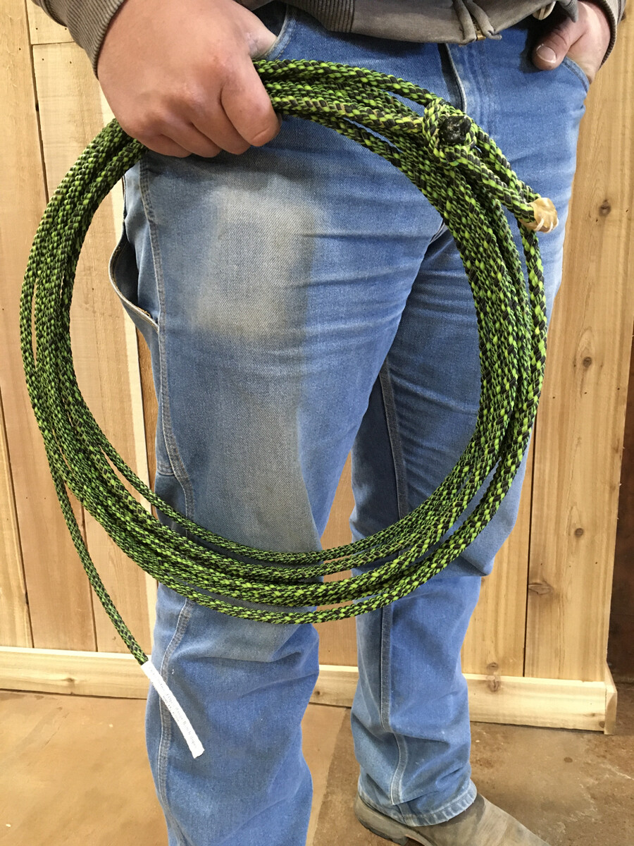 3/8 Green 4 Strand Open Range Ranch Rope