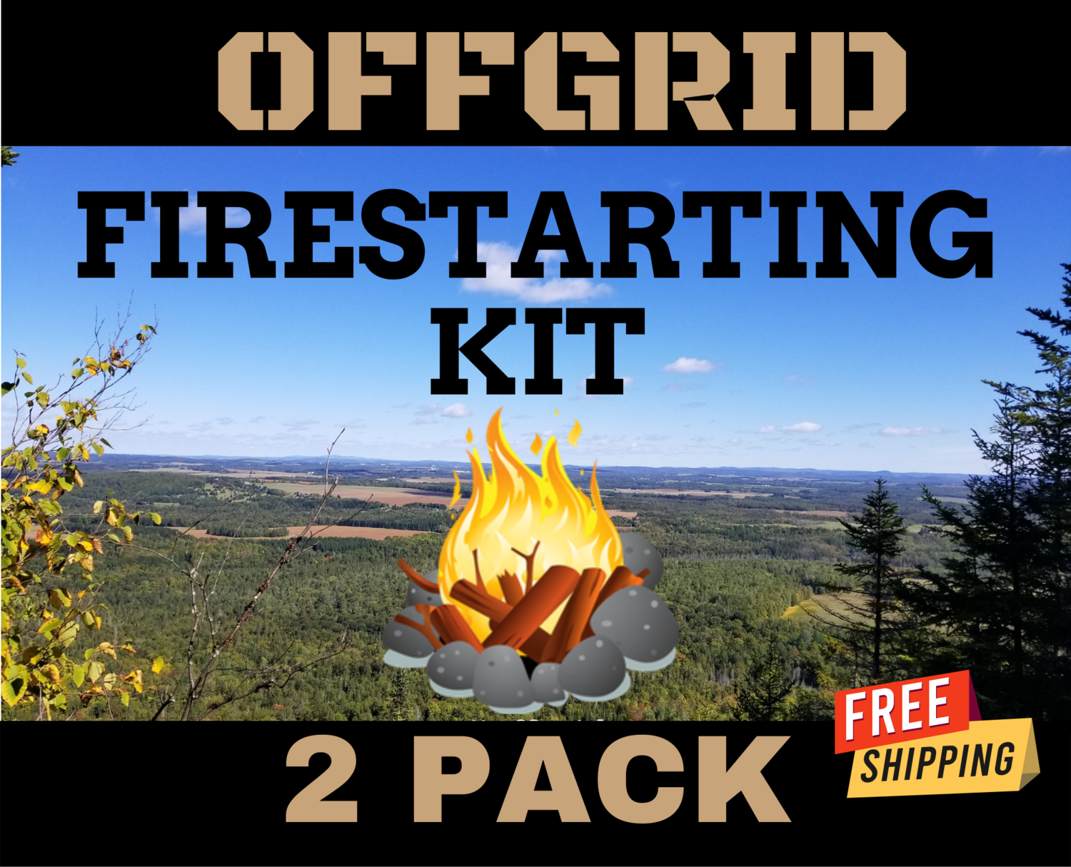 Survival & Preparedness Fire Starting Kit | SHTF | Camping ...