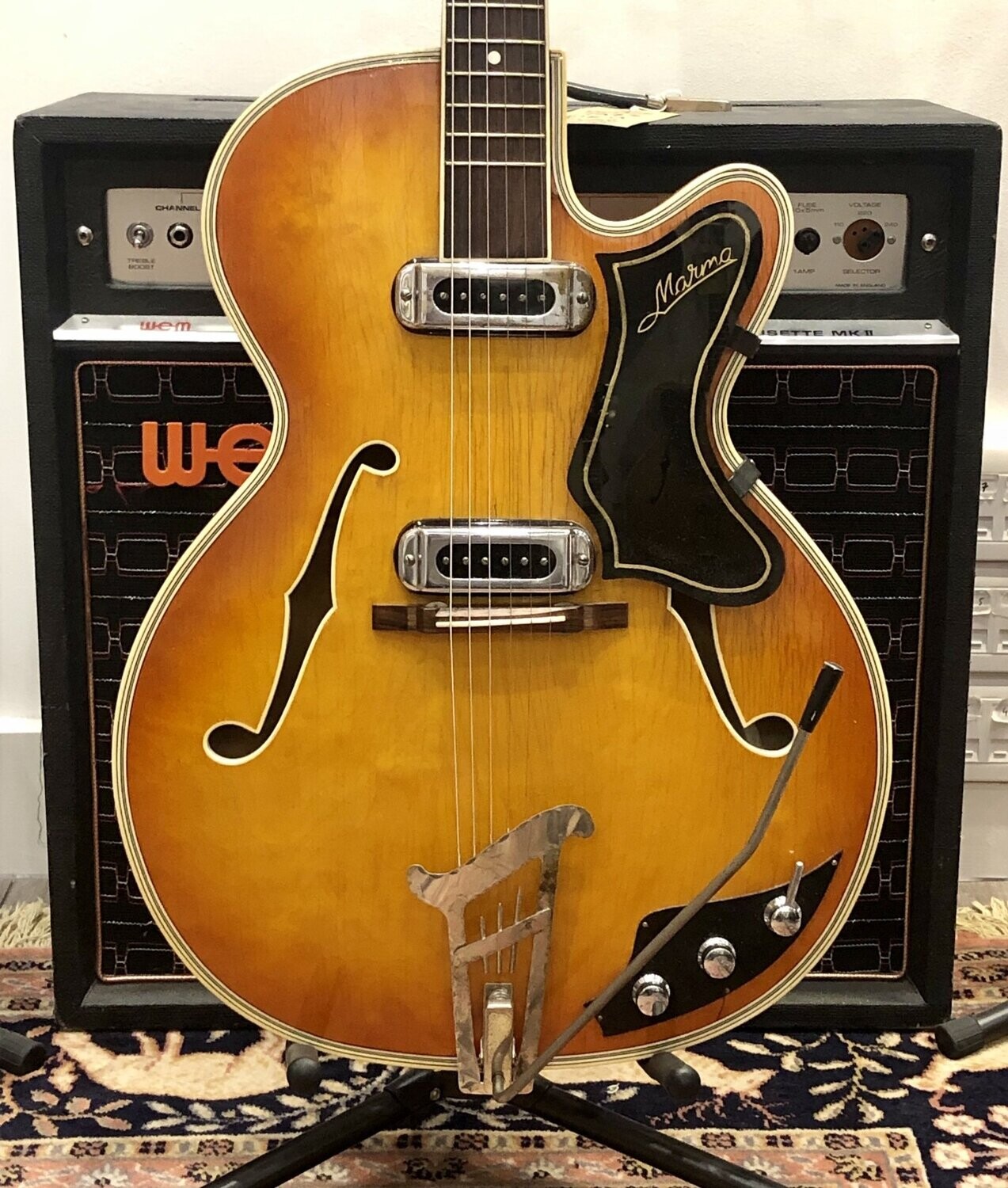 1960s Marma Electric Archtop Guitar