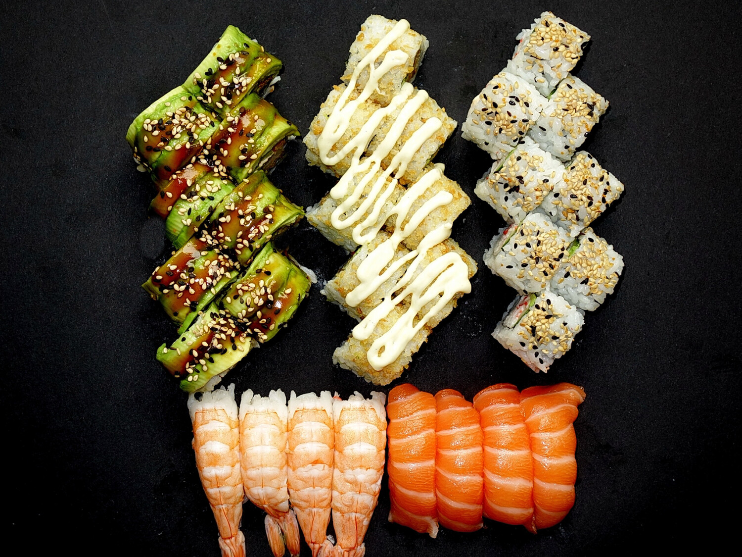 Menu C - 32 stk. sushi