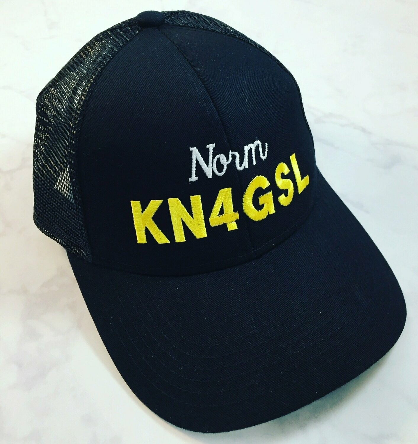 Mesh-Back Hat with Name/Call