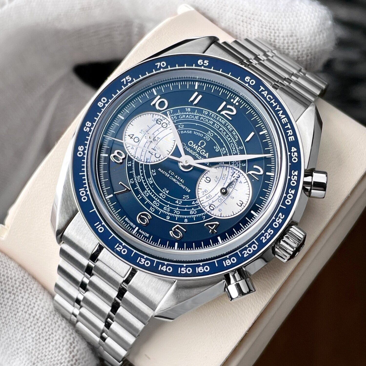 Omega Speedmaster Chronoscope 9908 Master Chronometer Men's Chronograph ...