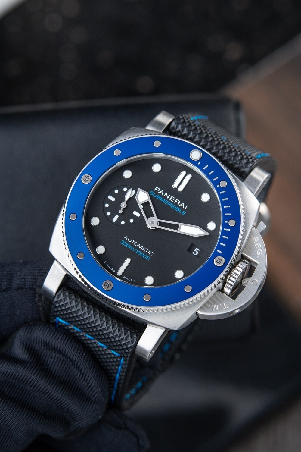 Panerai Submersible Azzurro Blue 42mm Limited Edition Pam1209