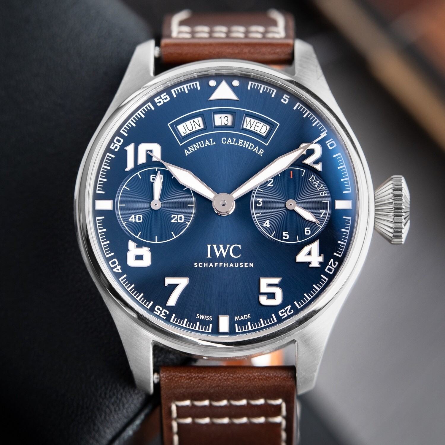 IWC Big Pilot's Watch Annual Calendar RARE Edition "Le Petit Prince ...
