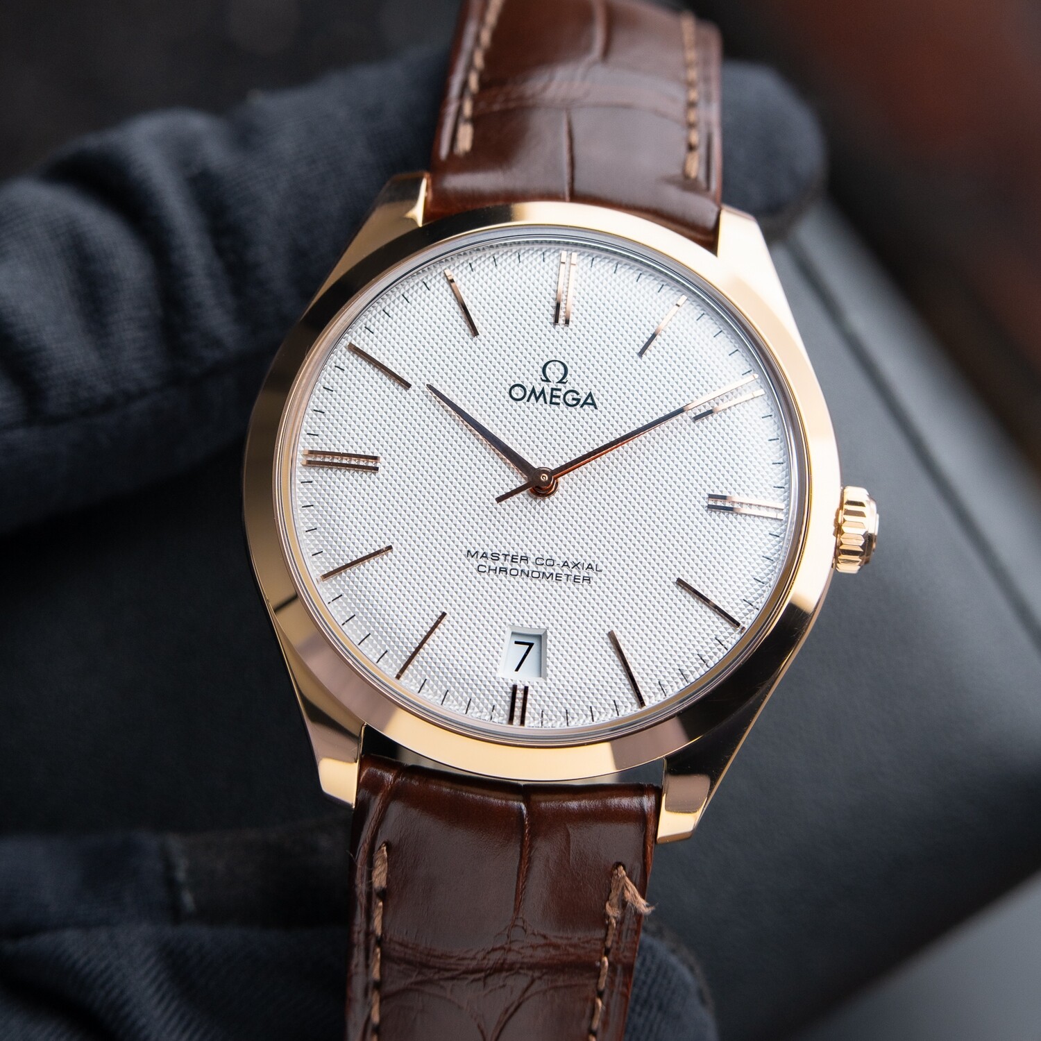 Omega De Ville Trésor Master Co-Axial Chronometer Set Rose Gold 40mm