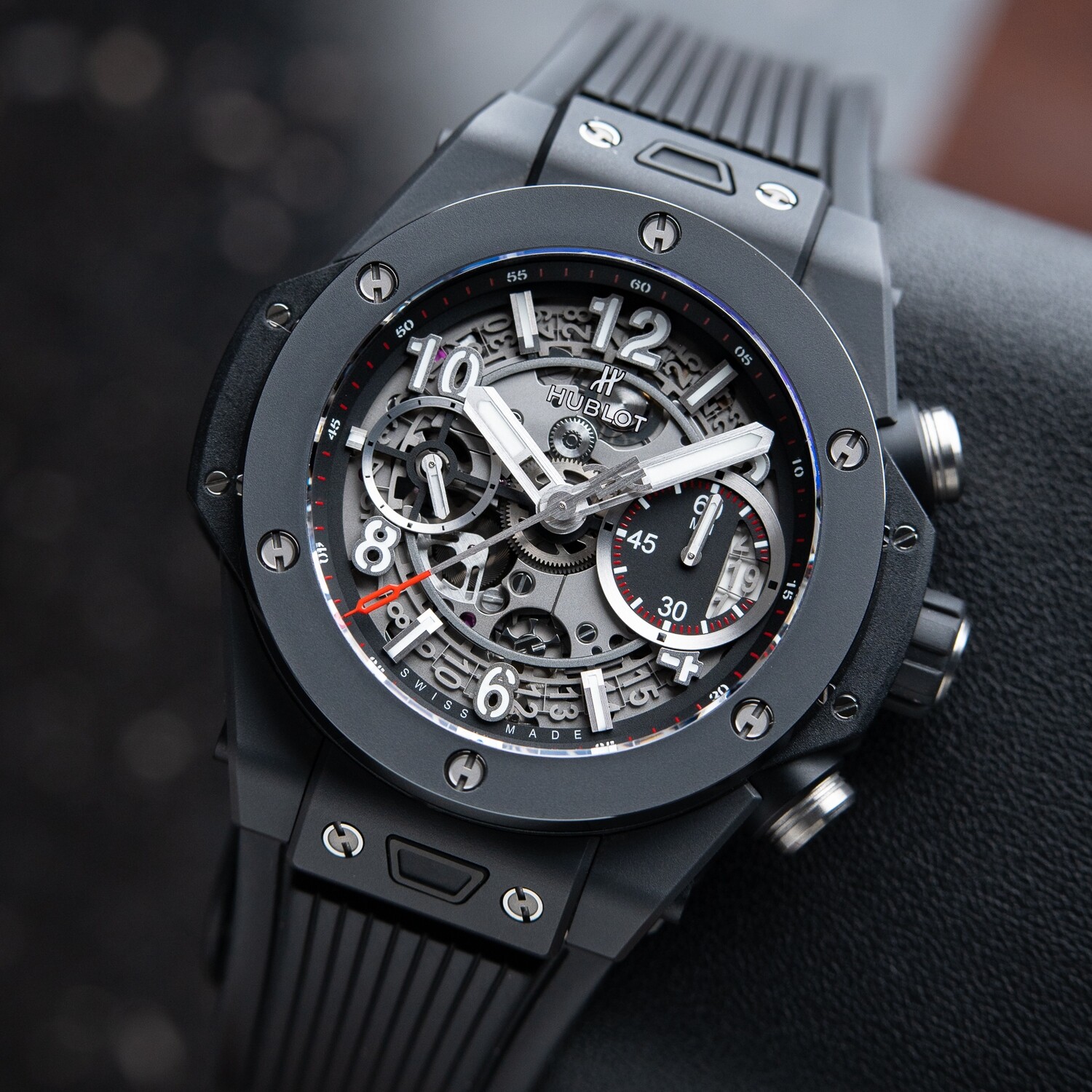 Hublot Big Bang Unico Black Magic Automatic Chronograph Black Ceramic 42mm