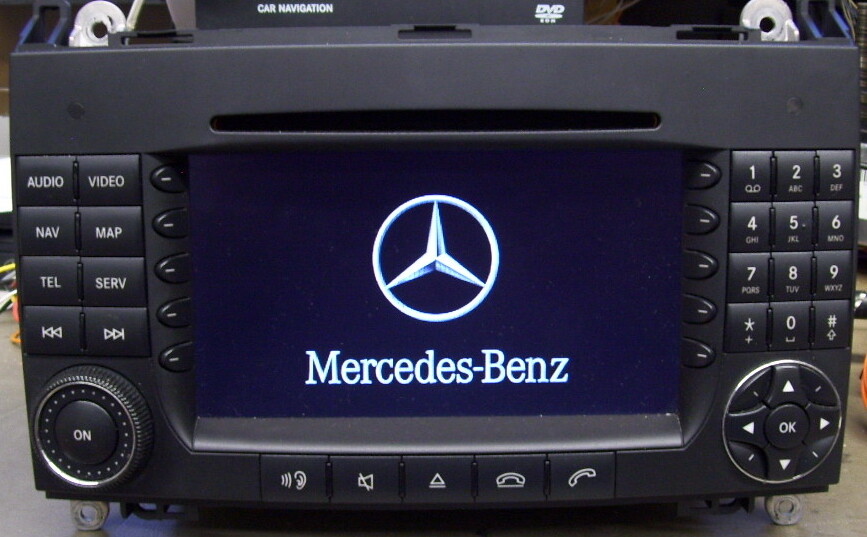 Reparatur Mercedes COMAND APS NTG2 oder NTG1, startet nicht oder nur ...