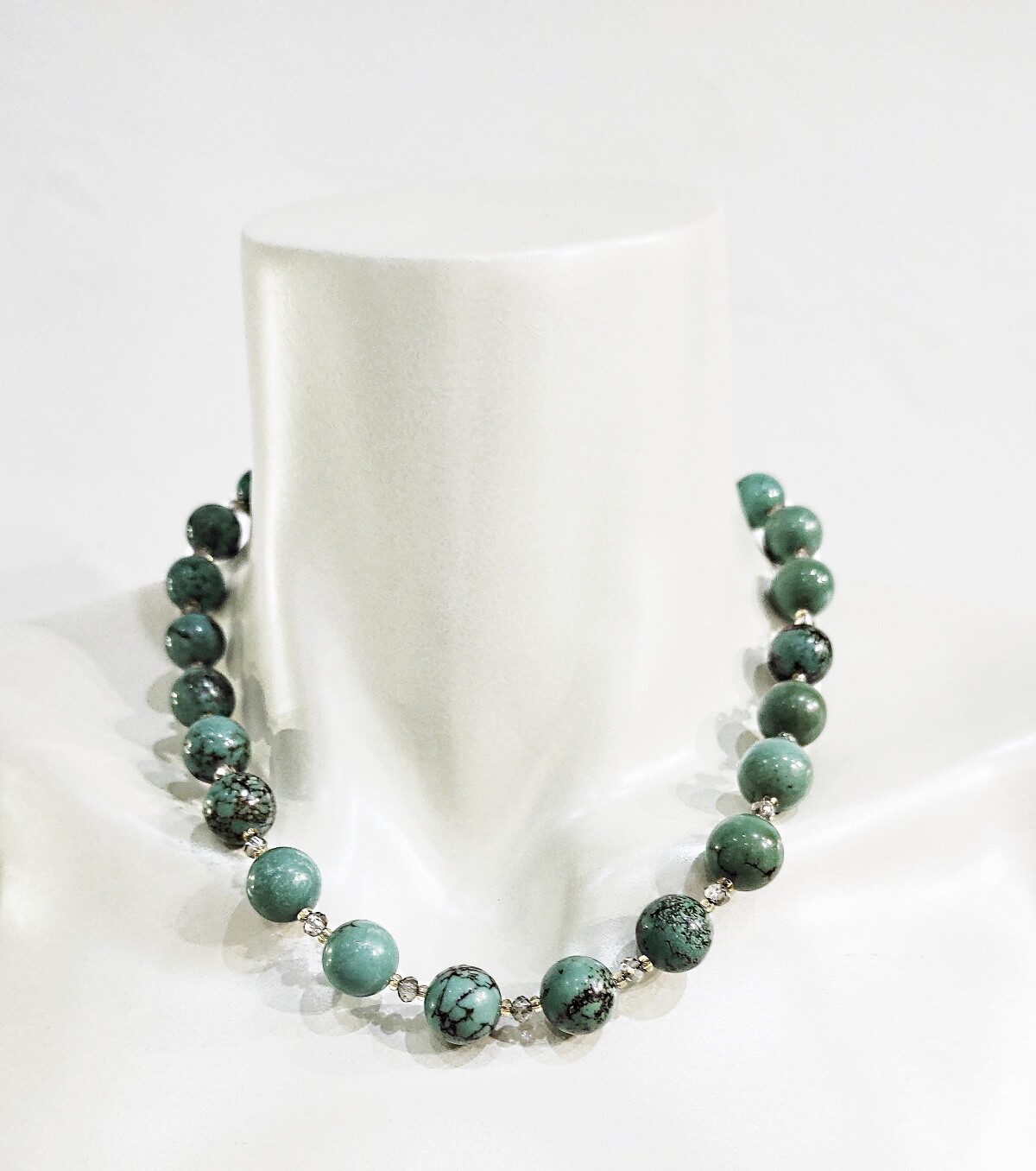 Collier Pierres Fines véritables Turquoise