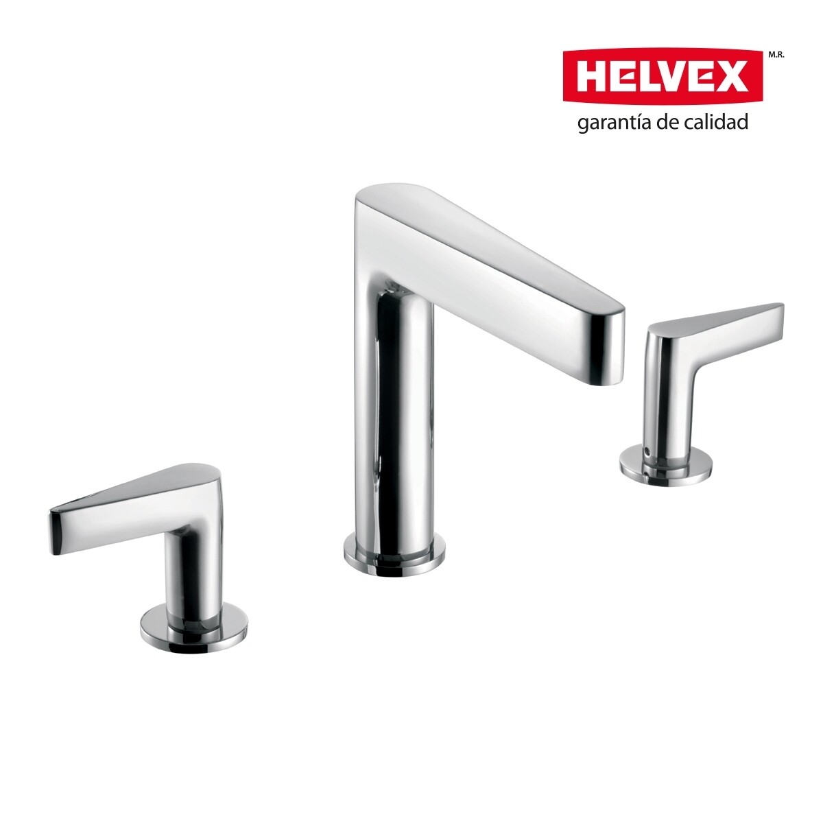 Llave mezcladora de lavabo 8" a 12" Clásica. Incluye contra de push ...