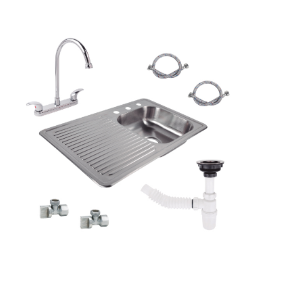 Kit tarja,mezcladora, cespol, mangueras, y angulares KTIMMCA