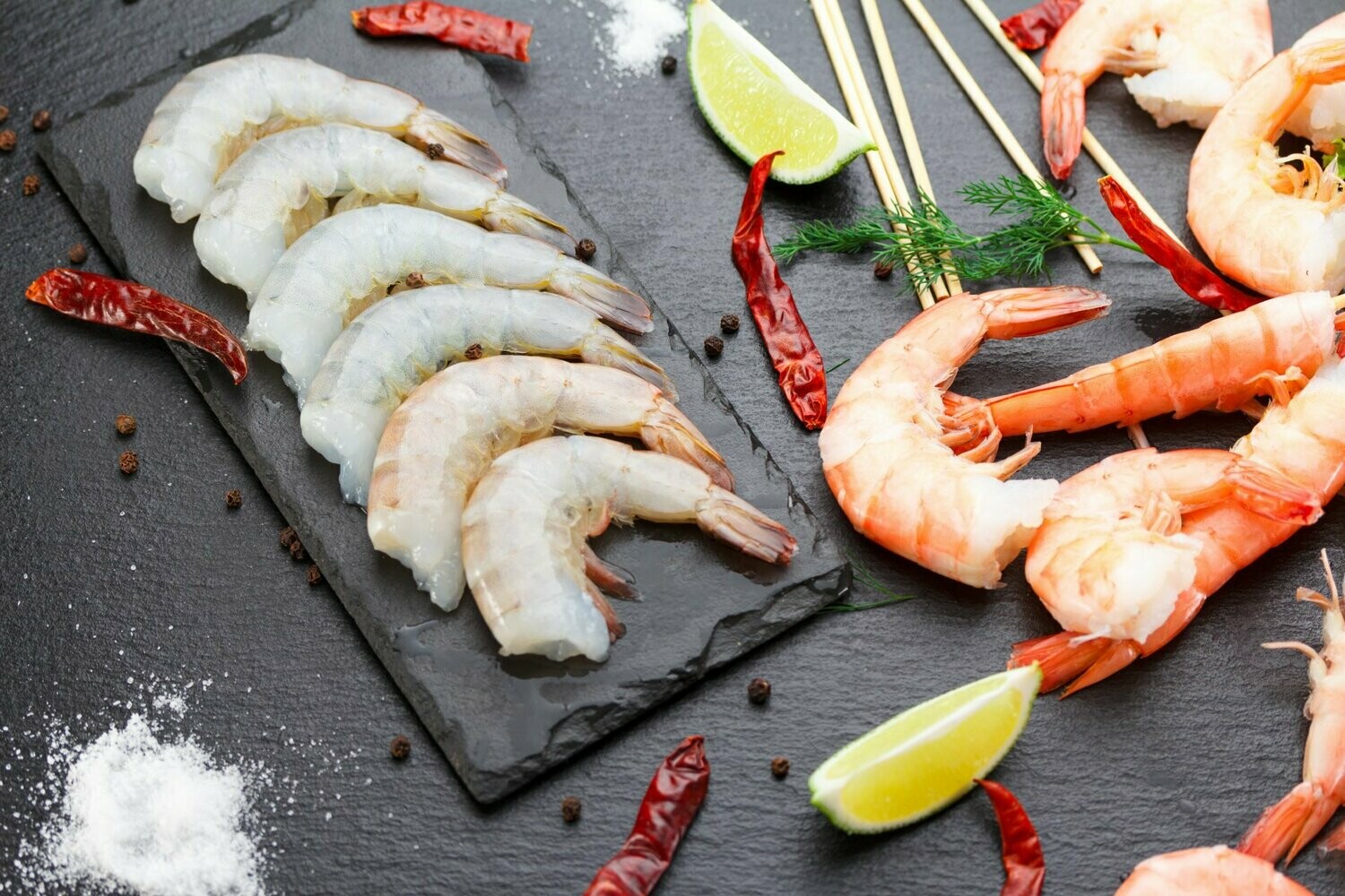 Compra Camarones sin cabeza U12, 1kg Fresco a Domicilio