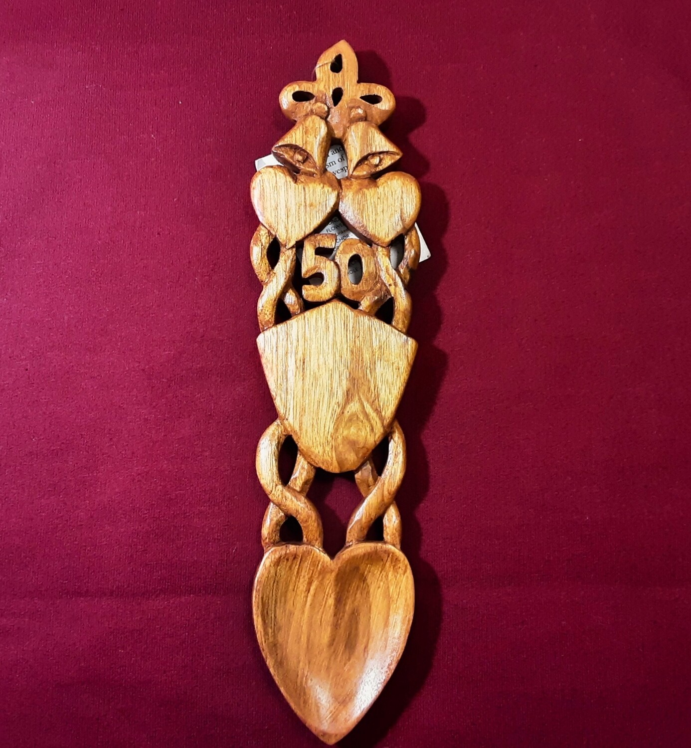 50th anniversary Lovespoon