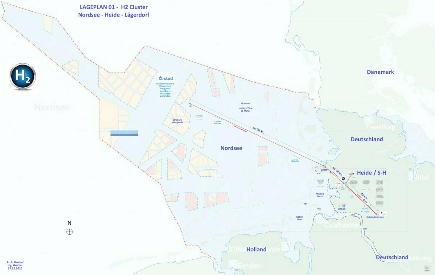 CAAD-Planung / CAAD Plans for GDF, H2 and Industrial Complex ...