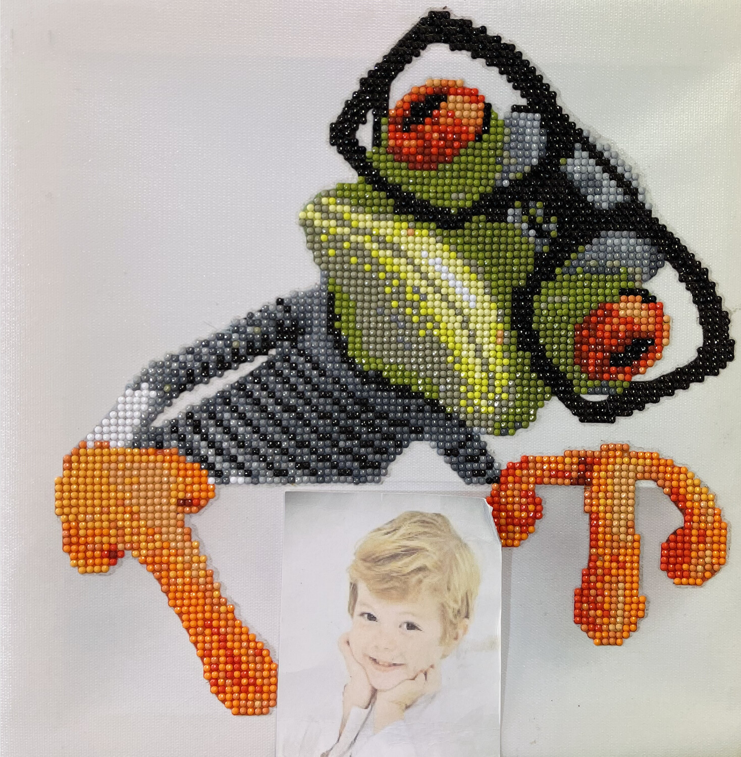 Kit Broderie Diamant, Diamond Painting LUMINLIFE - FROGGY - E217