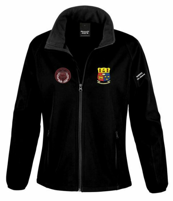 UCC Government & Politics Soft Shell Black Jacket – Store – customwear