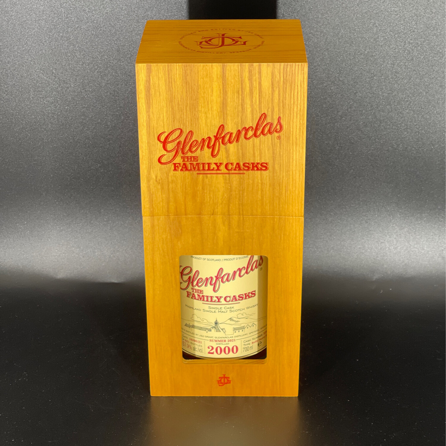 Glenfarclas - 2000/2021 - 21 Jahre - Single Cask 3387 - Caskstrength 57,9%