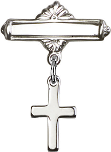 Cross Baby Badge PIn- Baptism and Christening