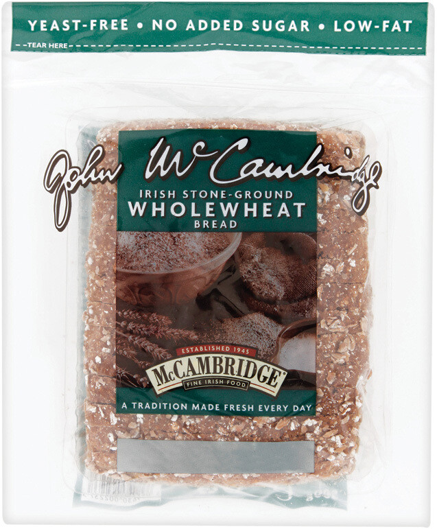 McCambridge Wholeweat Brown Bread - from Ireland