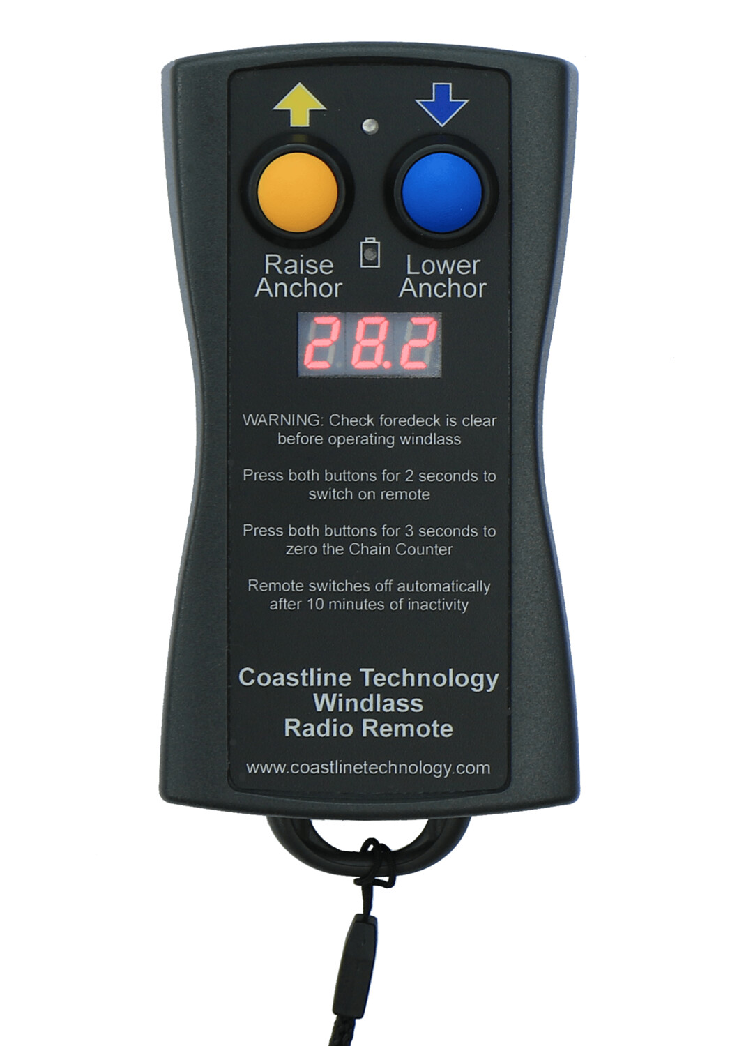 Windlass Remote Control with Chain Counter