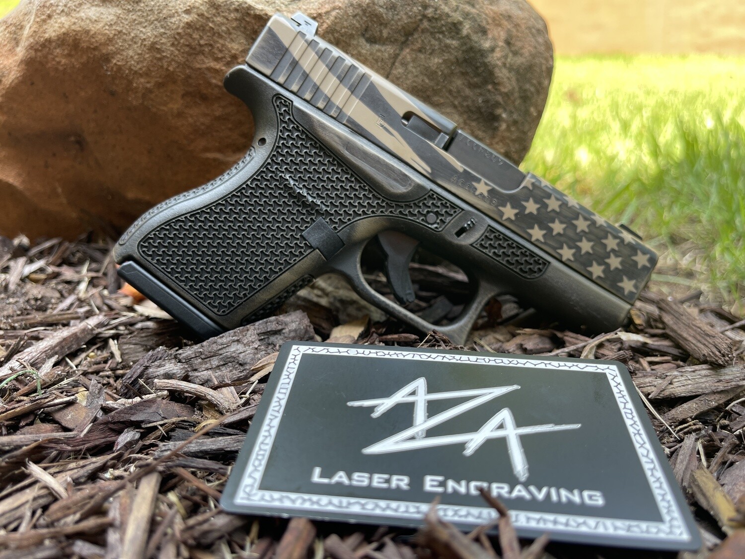 Custom Laser Stipple