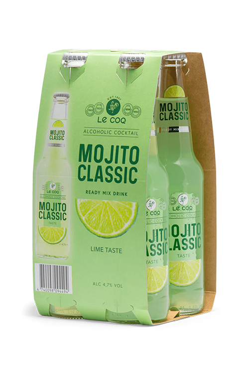 Le Coq Mojito Cocktail - Pack: 4 x 330ml