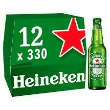 Heineken - Case of 12 x 330ml Bottles