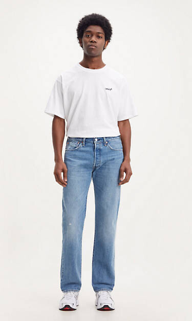 Levis 501 Indigo Worn In Blue - Kloffie - Dames en Heren Kleding en ...