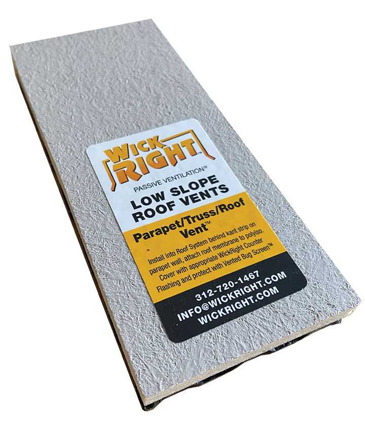 Roof VRS 4' x 12" with Polyiso Coverboard