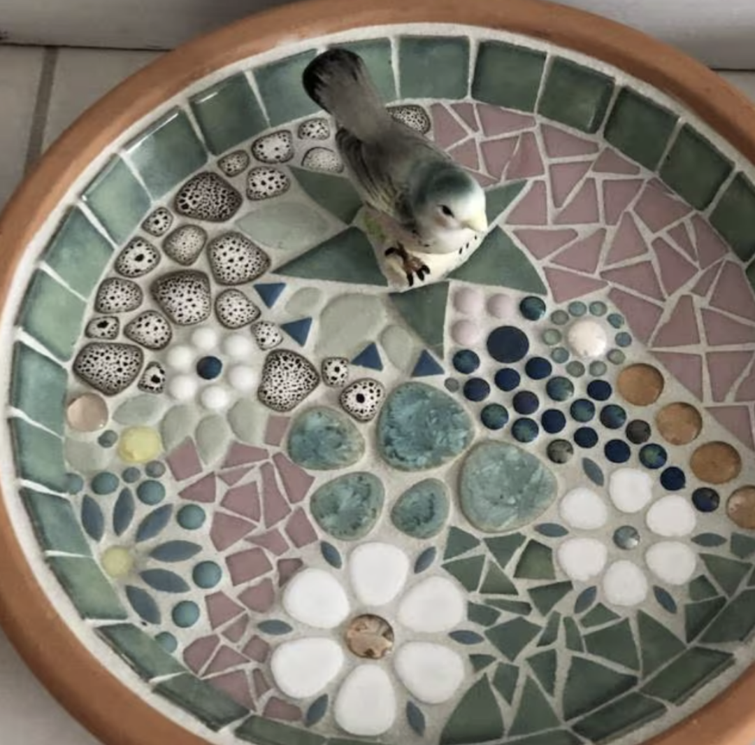DIY Workshop: Mosaic Table Top Bird Bath - July 24